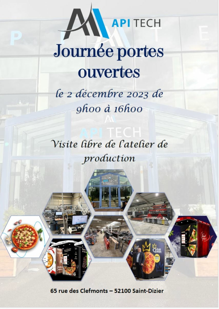 Journée Portes Ouvertes de l'entreprise API TECH - Communauté d ...